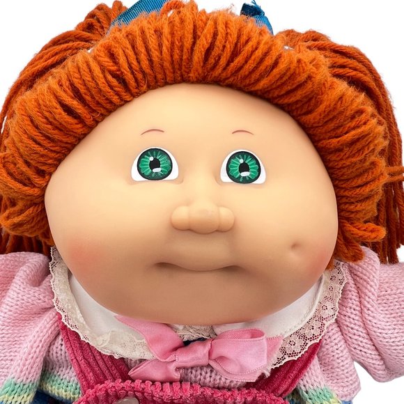 Cabbage Patch Kids | Toys | Cabbage Patch Kids 985 Girl Red Hair Green ...